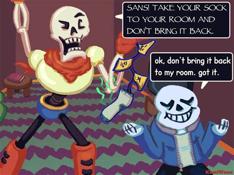 Sans Sock By Kamiwasa On Deviantart