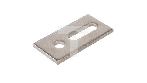Adapter montażowy 45x80x3mm nierdzewny A2 do śrub dwugwintowych M10