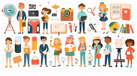 Diverse Educational Class Setting With Large Group Of Students