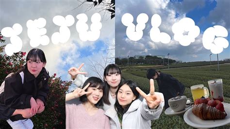 🌺vlog🌊 13년지기 친구들과 떠난 제주도 브이로그 • 3박 4일 제주도 브이로그 • 제주 뚜벅이 • Jeju Vlog