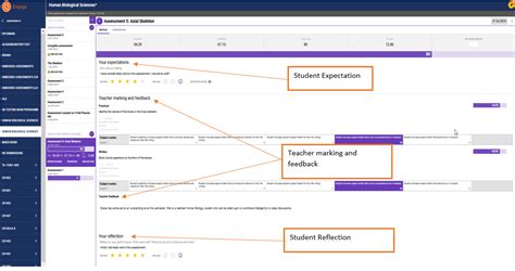 Viewing Assessment Feedback Reflections Rubrics And Results In Seqta Learn And Seqta Engage