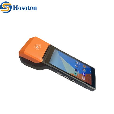 Powerful Android 13 0 Handheld POS Terminal With Printer And NFC Reader S81 Handheld Android