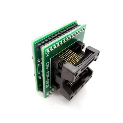 Adapter Cnv Sop Dip28 Wide Body Smd Sop 16 Conversion Socket Chip Test Socket Ic Burning Socket