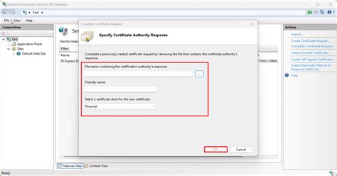 Steps For Creating And Installing An SSL Certificate On A Windows Server Knowledge Hub Fast
