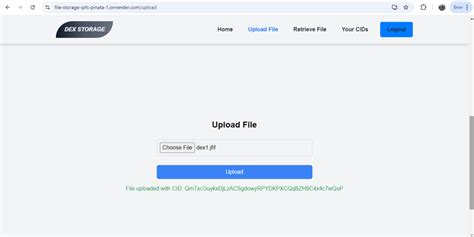 使用ipfs和pinata的去中心化文件存储系统 慕课手记