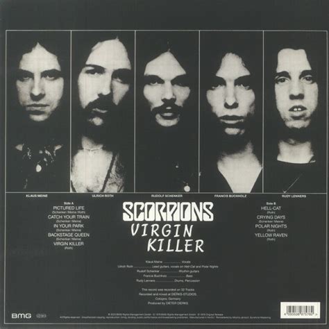 Scorpions Virgin Killer Remastered Vinyl At Juno Records