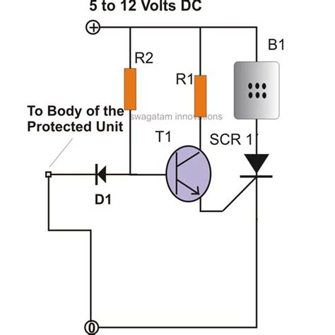 Kirks Awesome Projects Ece Rocks Security Alarm Using The Scr Kirks Awesome Projects Ece Rocks Security Alarm Using The Scr