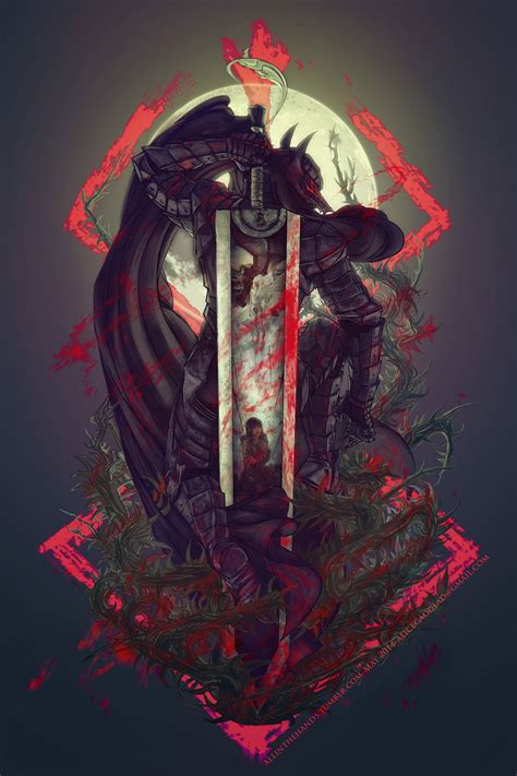 Art Anime Manga Anime Berserk Anime Dark Fantasy Fantasy Art