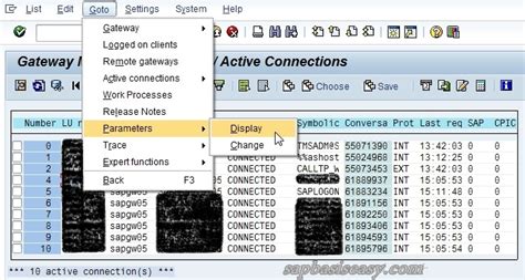 How To Monitor Sap Gateway Sap Basis Easy