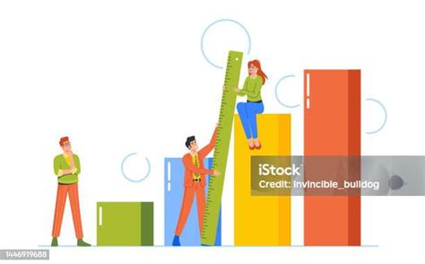 벤치마크 측정 개선 성장 개념 Kpi 성공을 평가하기 위한 핵심 성과 지표 개념에 대한 스톡 벡터 아트 및 기타 이미지 개념 개발 개선 Istock