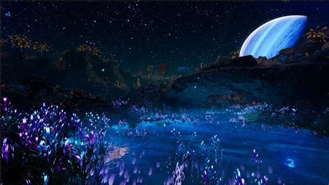 Artstation Alien Planet Fantasy Environment Grassland Plants Ue4