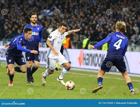 Uefa Europa League Fc Dynamo Kyiv V Ss Lazio Editorial Stock Image Image Of Football Junior