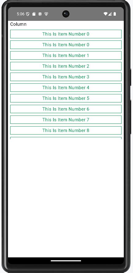 Lazy Composables In Android Jetpack Compose Columns Rows Grids