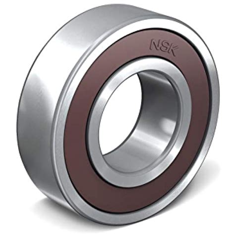 Nsk 6005 Dduc3 25x47x12mm Double Rubber Seal Deep Groove Ball Bearing