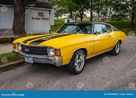 1972 Chevrolet Chevelle Ss Hardtop Coupe Editorial Image Image Of