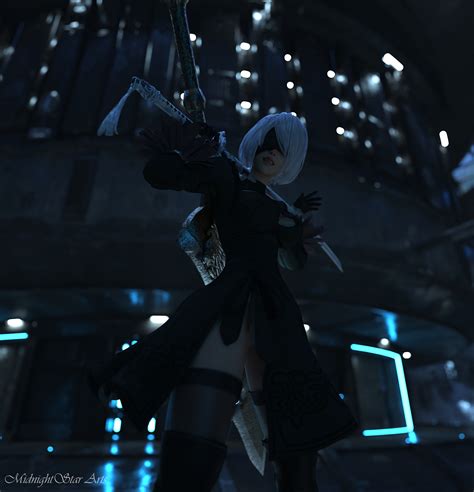 Limited Edition FanArt NieR Automata 2B Lupon Gov Ph