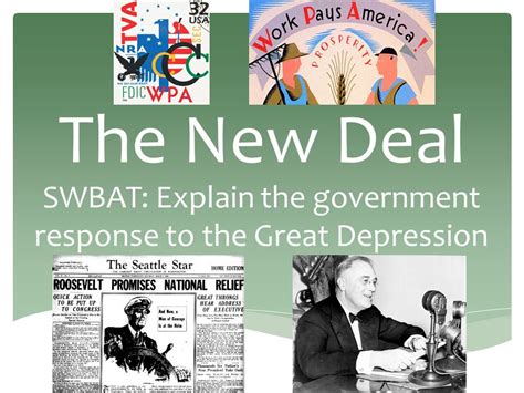 The New Deal Great Depression