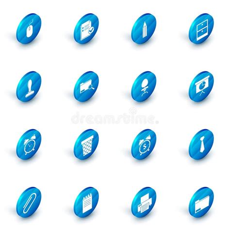 Set Document And Check Mark Stamp Alarm Clock Search Concept With