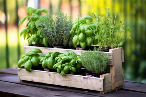 Premium Ai Image A Stepbystep Guide To Creating Your Own Diy Herb Garden