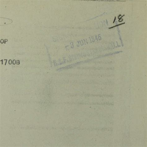 Raf Bomber Command Reports Operation Exodus