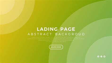 Premium Vector New Abstract Background Lading Page