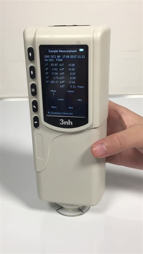 Portable Tristimulus Colorimeter Similar To Cr10 Plus Chroma Meter