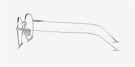 Aegis Round Silver Full Rim Eyeglasses Eyebuydirect Canada