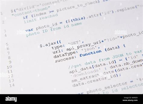 Web Developer Programming Code Programming Webdesign Html Printed Code Computer Script