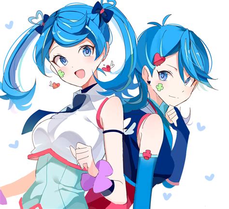 Zaizen Aoi Blue Angel And Blue Girl Yu Gi Oh And 1 More Drawn By