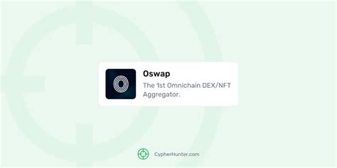 Oswap Dex Cypherhunter