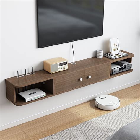 ชั้นวางของ ที่วางใต้ทีวี ชั้นวางทีวี ตู้วางทีวี เฟอร์นิเจอร์ชั้นติดผนัง รุ่น T 2238 Shopee