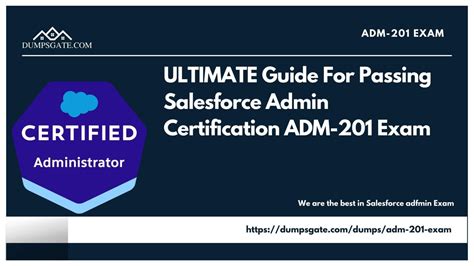 Everything About Salesforce Admin Certification Exam Adm 201