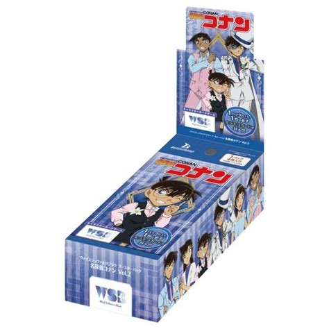 【翻桌小鋪】 柯南 現貨 Wsb Blau 名偵探柯南 Vol2 補充包 第二彈 單盒 卡片 卡牌 蝦皮購物