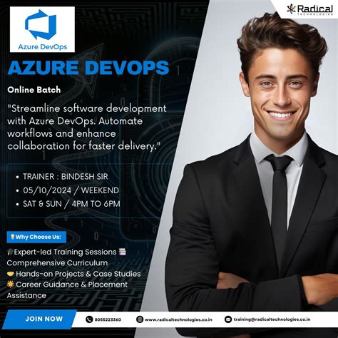 Azure Devops Online Project Oriented Training On 05th Oct 2024 Radical Technologies Is Thrilled