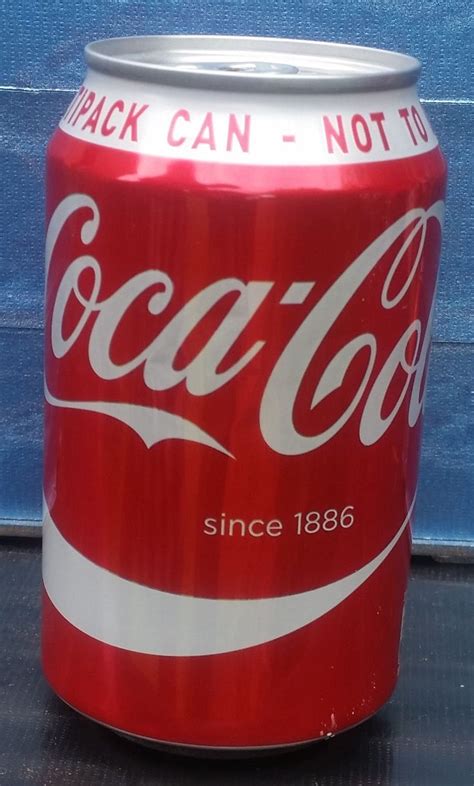 2016 Coke Multipack Can 330ml Uk Coco
