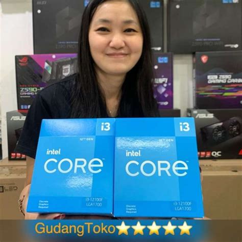 Promo Intel Core I3 12100f 3 3 Ghz 4 Core 8 Threads Alder Lake