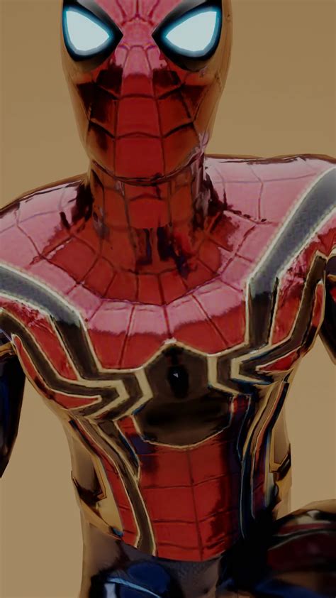 Artstation Iron Spider Suit Rigged
