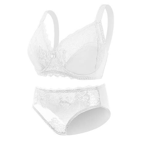 Sexy Lingerie For Women2 Piece Lace Lingerie Setunderwire Ribbed Bra