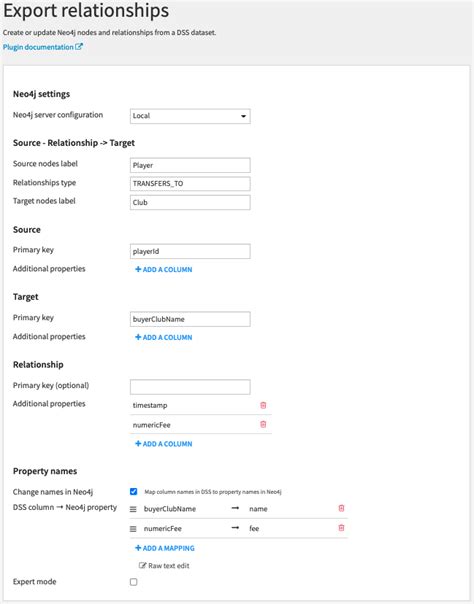 Plugin Neo4j Dataiku