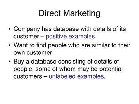 Ppt Learning With Positive And Unlabeled Examples Using Weighted