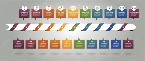 Premium Vector Infographic Sensor Template Icons In Different Colors Include Water Quality