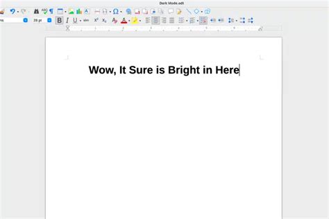 How To Enable Dark Mode With Libreoffice To Make It Easier On Your Eyes