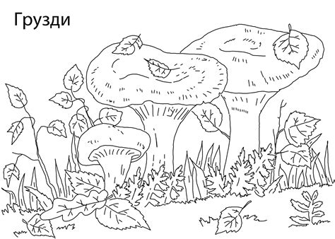 Раскраски Грибы Для Детей 3 4 Лет +70 фото и картинок, распечатать ...