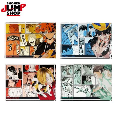 上海jump Shop官方排球少年 原畫風厚壓克力磚「現貨」 蝦皮購物