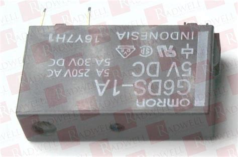 G6ds 1a Dc5 Relay Pc Board Mount By Omron