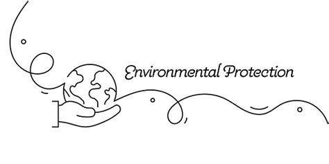 환경 보호 아이콘의 하나의 연속 선 그리기 단일 라인 벡터 일러스트 레이 션 0명에 대한 스톡 벡터 아트 및 기타 이미지 0명 개념 기하 도형 Istock