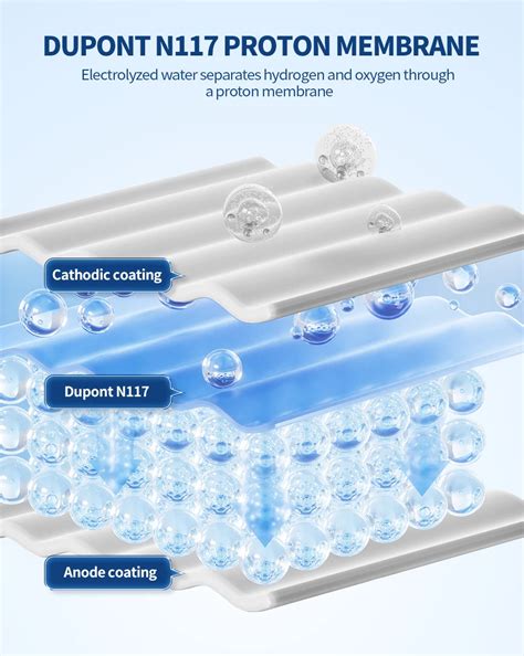 Máquina De Inhalación De Hidrógeno Generador De Agua H2 Terapia De