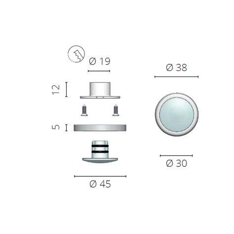 Pyxis R Led Courtesy Light For Exterior Use