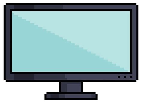 Pixel Art Monitor Computer Icon