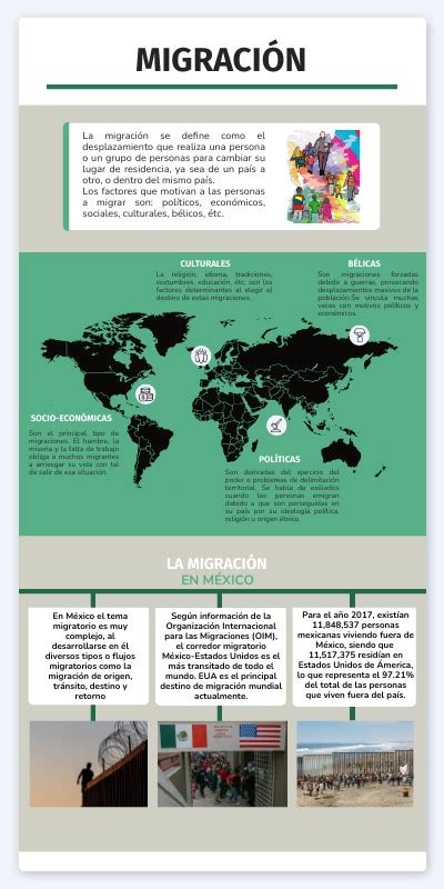 Infografía Migración